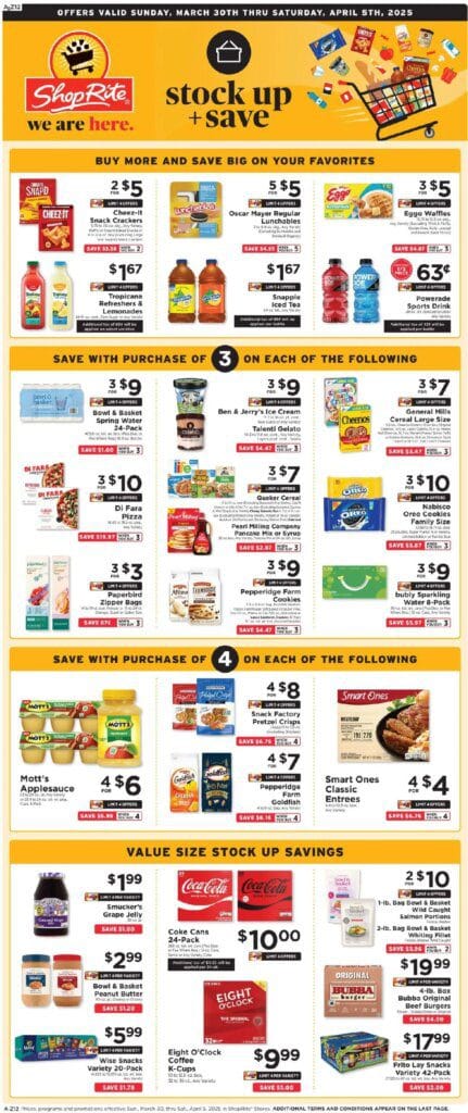 SHOPRITE Sales Ad starting 28 March