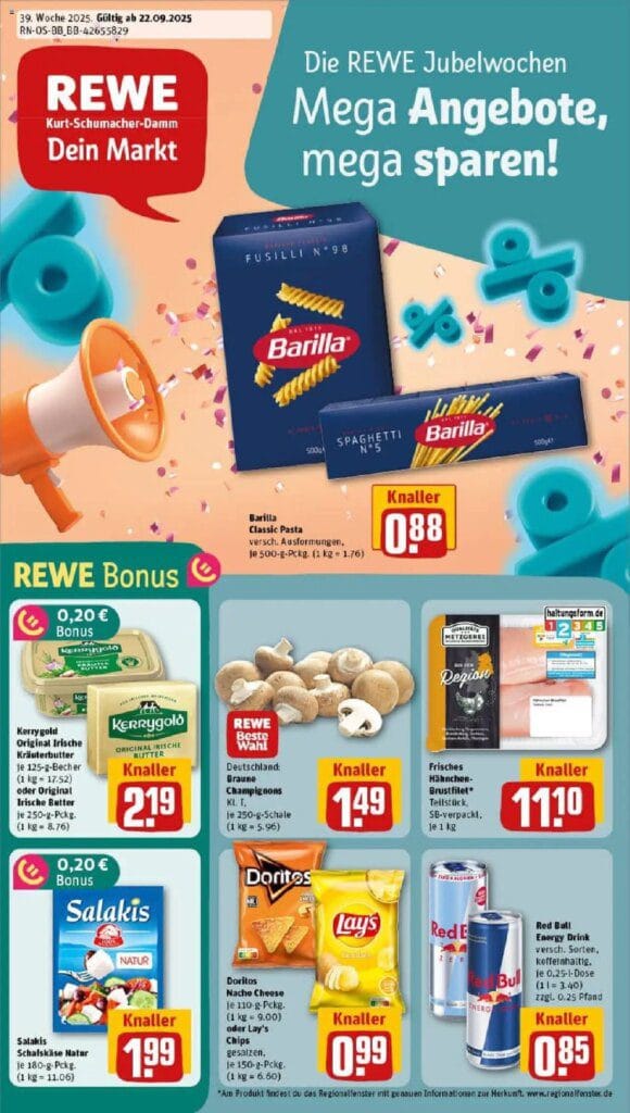 REWE Prospekt ab 21.09.2025 zum Blättern » Angebote
