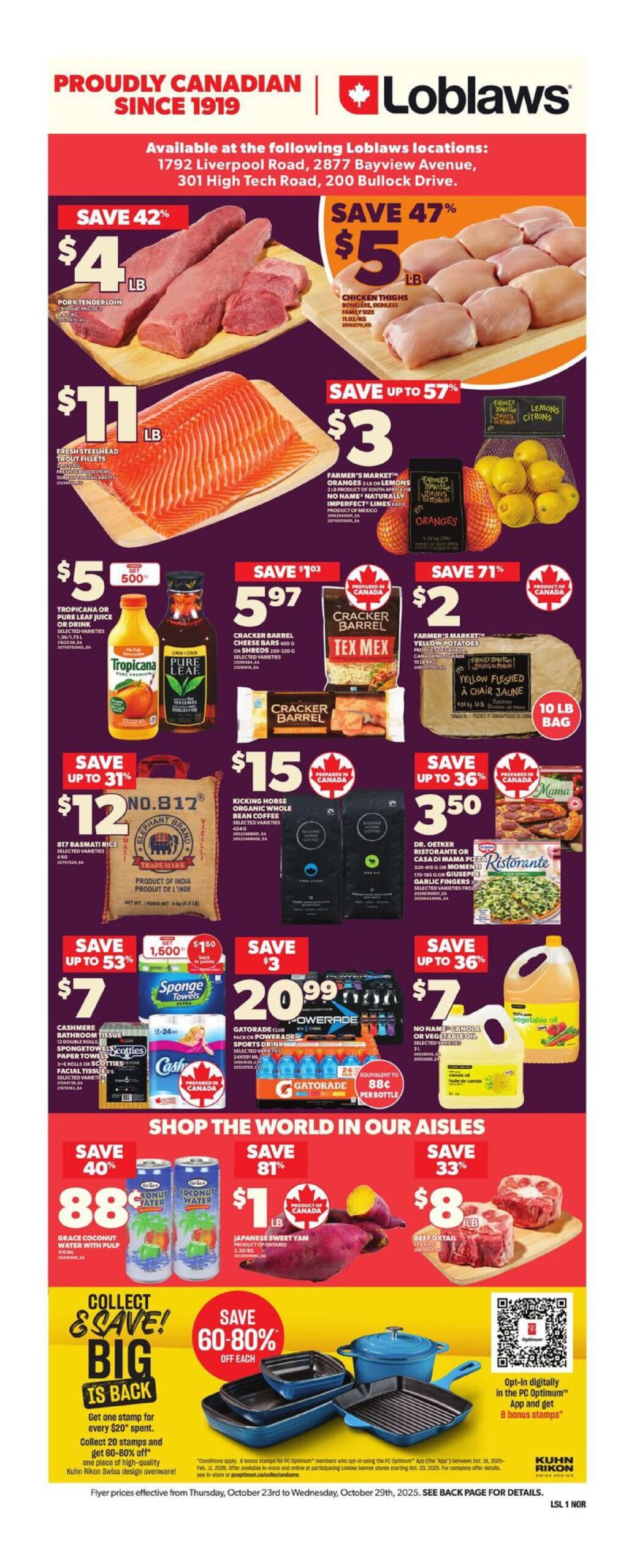 Loblaws Flyer this week