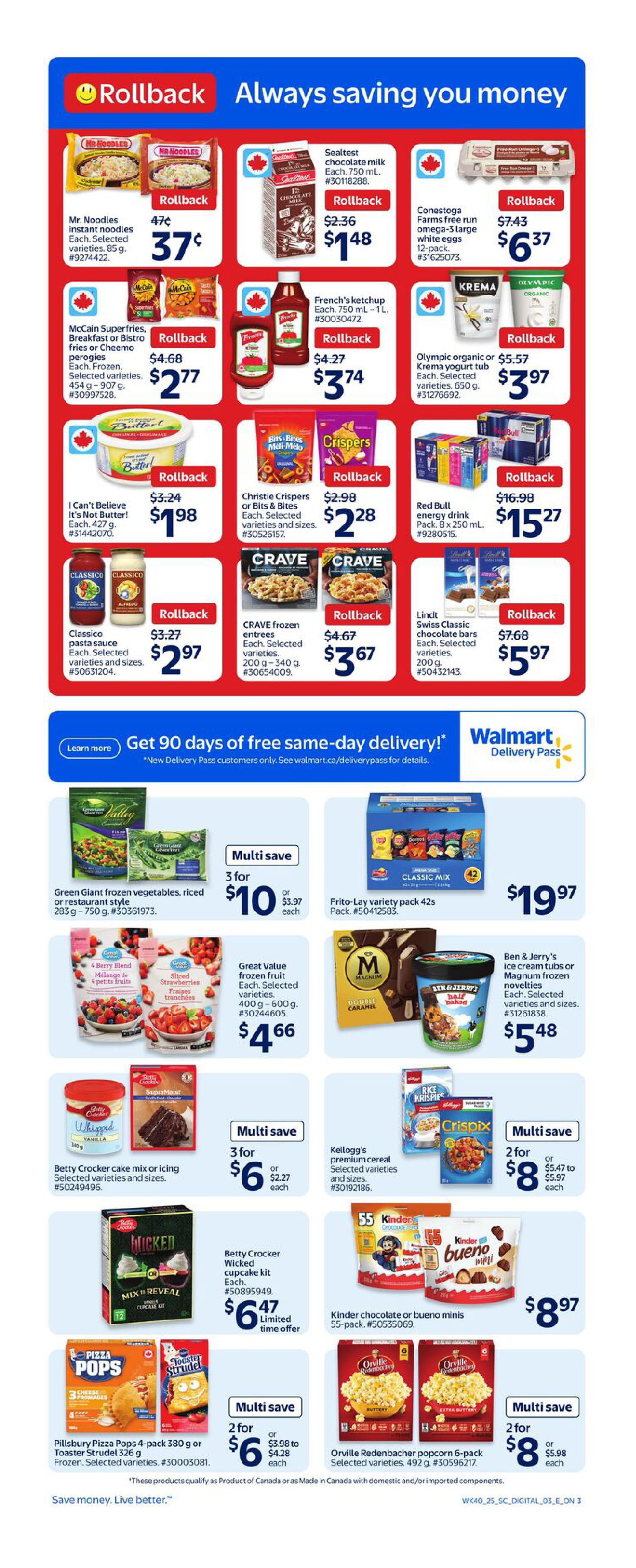 Walmart Flyer Sale (ON) October 30 – November 5, 2025