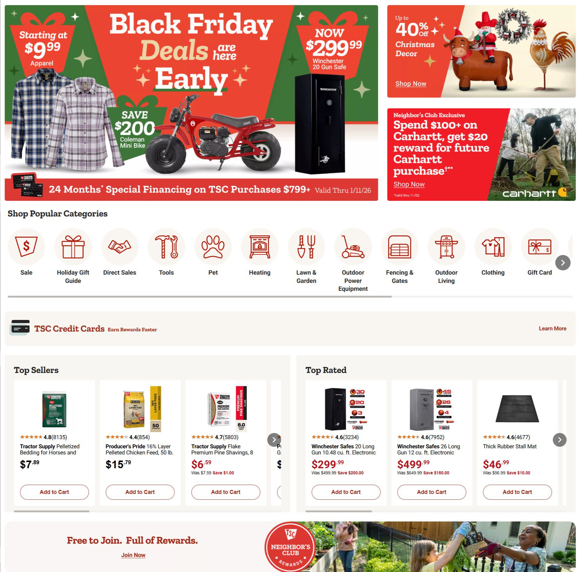 Tractor Supply Ad November 3 – November 16, 2025