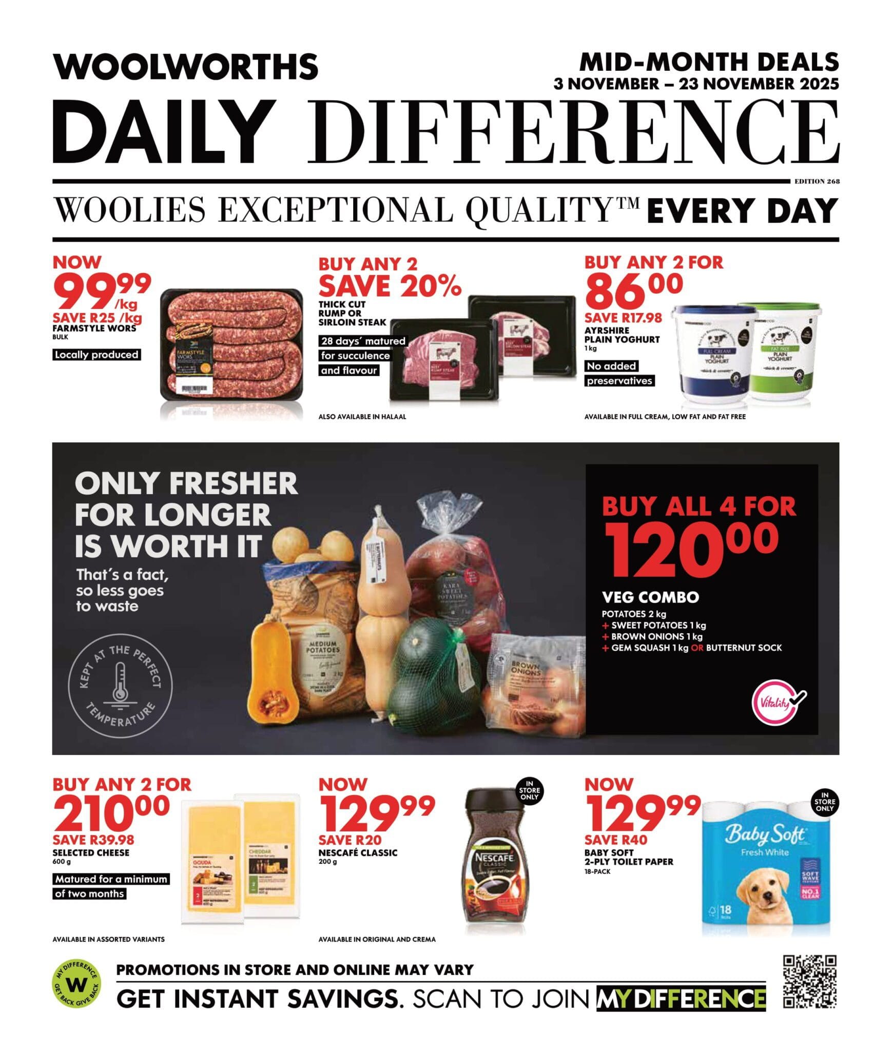 Woolworths specials this week