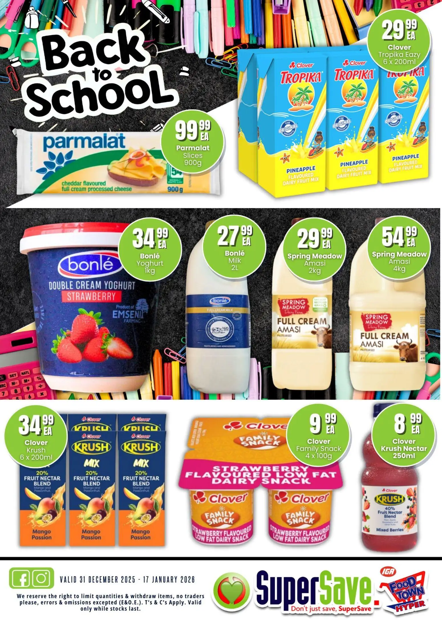 Super Save Specials (31/12/2025 - 17/01/2026) Online