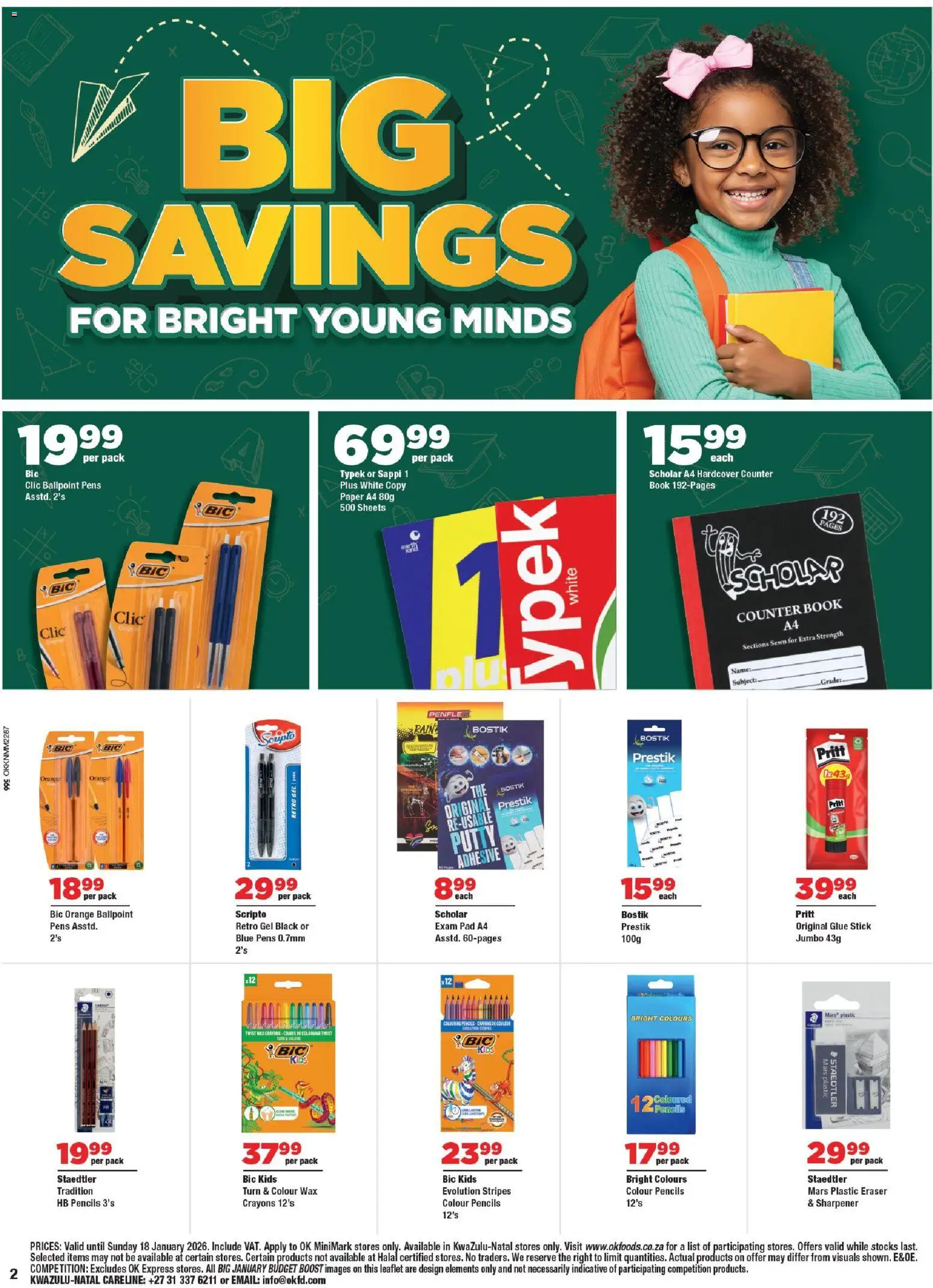 OK Foods – OK MiniMark 05 January specials | Risij