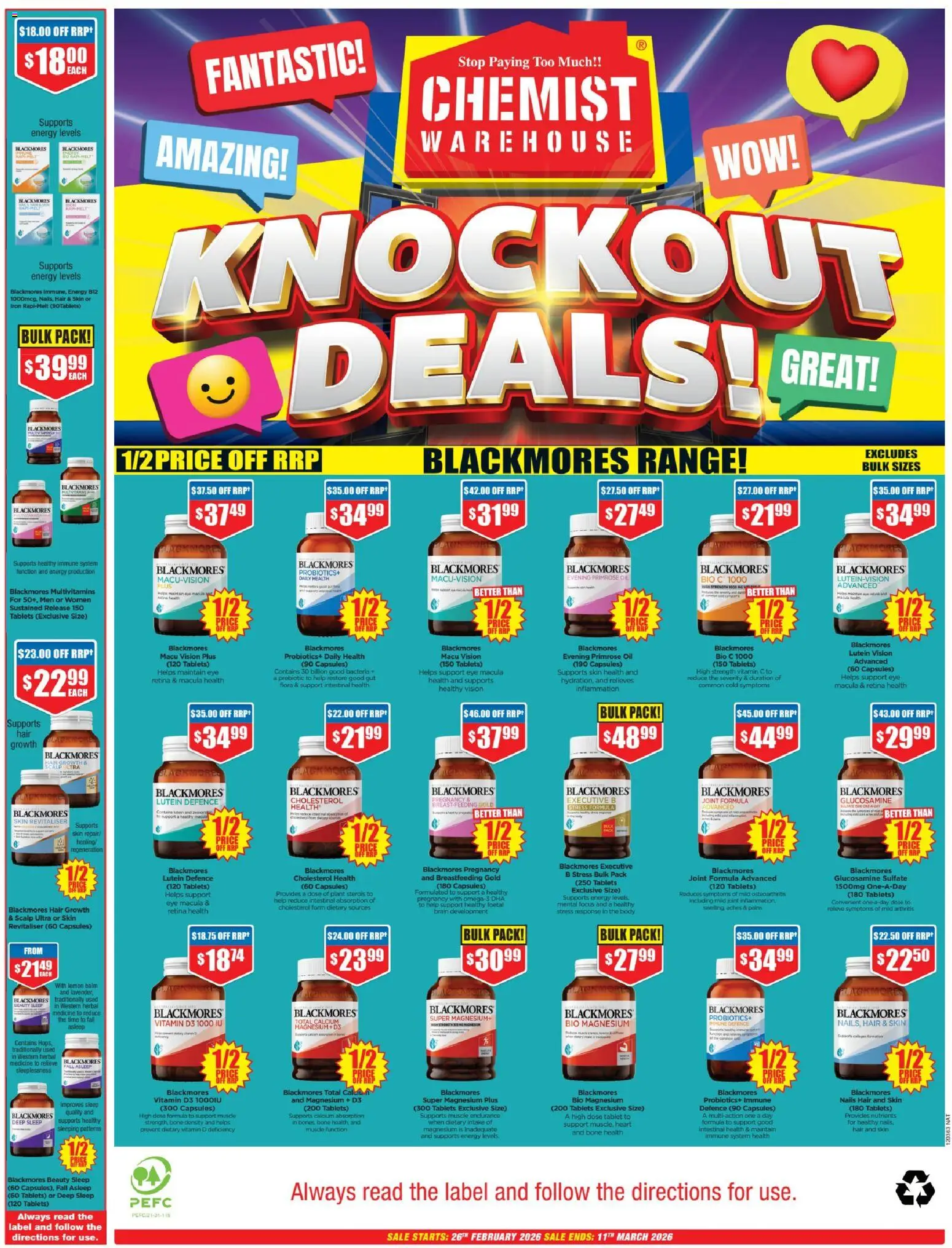 Chemist Warehouse catalogue valid from 26/02/2026 > Online Australia |