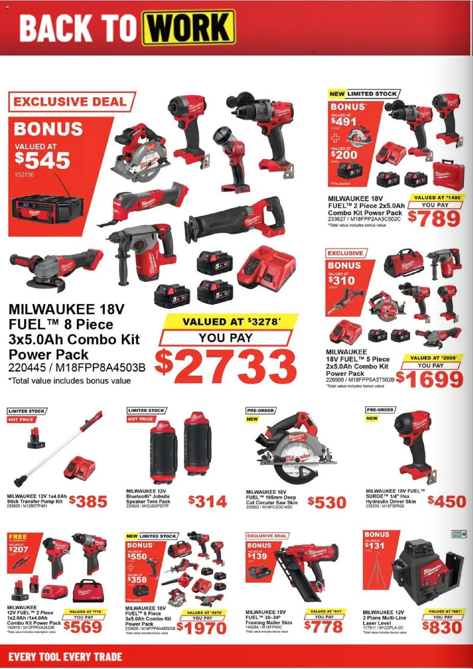 Total Tools Catalogue 27 January weekly / monthly specials